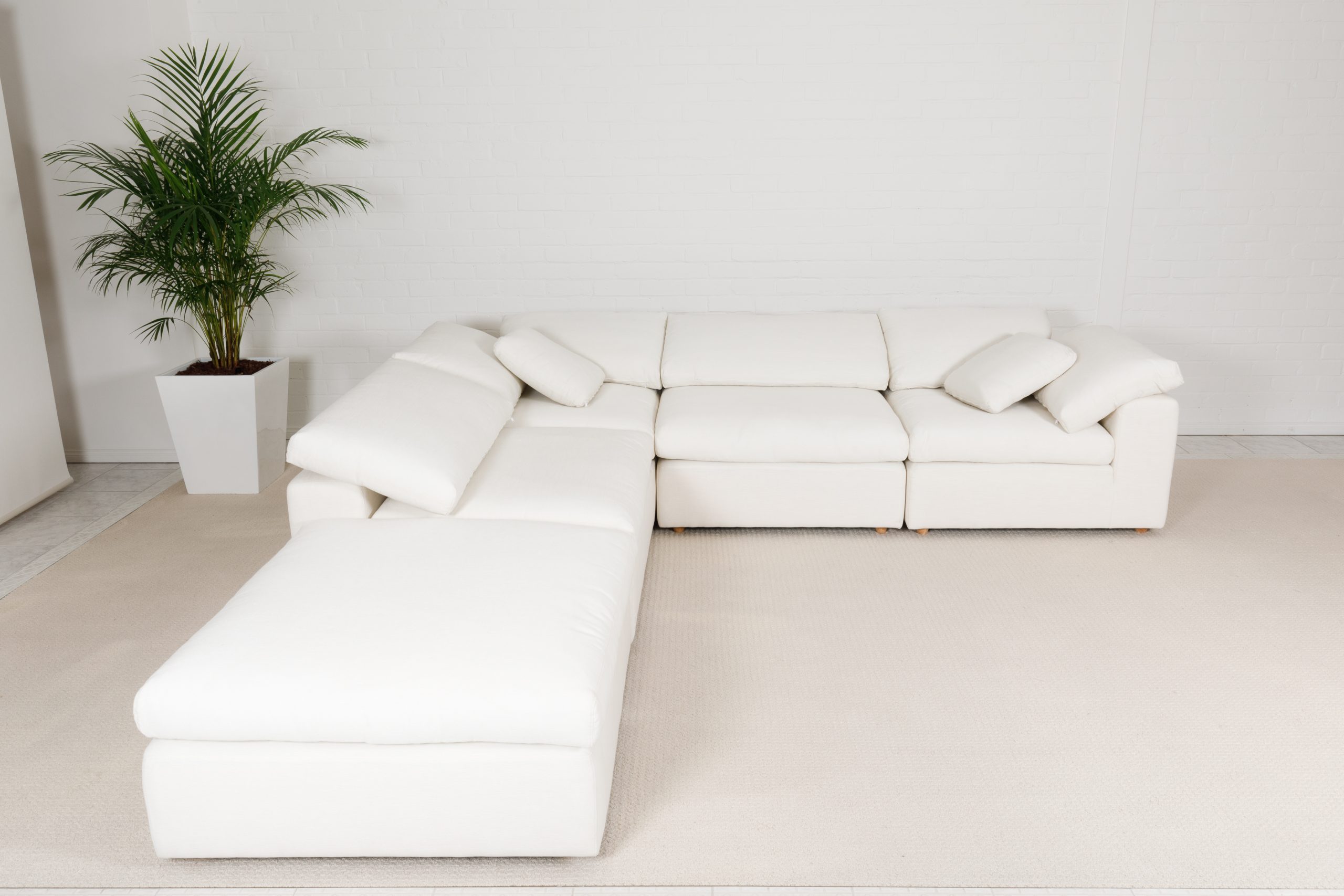 Buy Cloud L-Shaped 5-Seater Sofa - Hybreeze Furniture